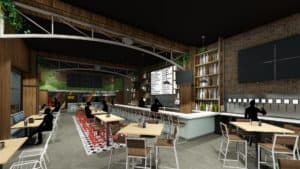Cafe, Restaurant + Pint House with Vintage Game Room Opening Downtown